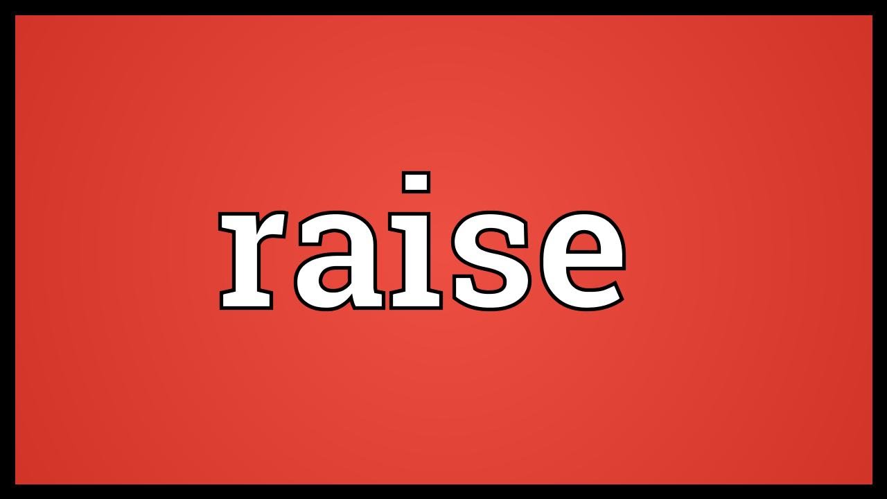 Raise đi với Giới từ gì? Làm sao để phân biệt rise và raise?