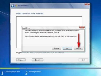 Sửa lỗi No drivers installed for this device trên Windows 10/8/7 cực ...